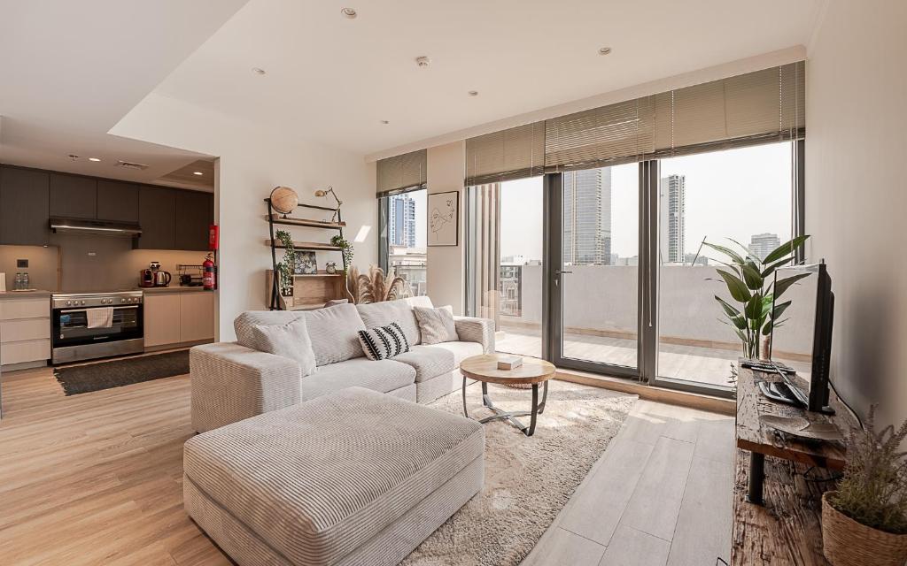 Modern JVC 1BR with Spacious Terrace, Dubai (updated prices 2026)