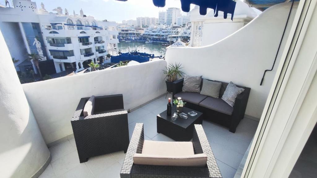 Apartment in Puerto Marina with beautiful views of the Sea and the ...