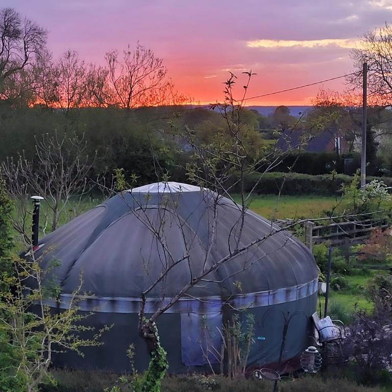 The Big Yurt - family glamping in the Cotswolds, Berkeley (updated ...