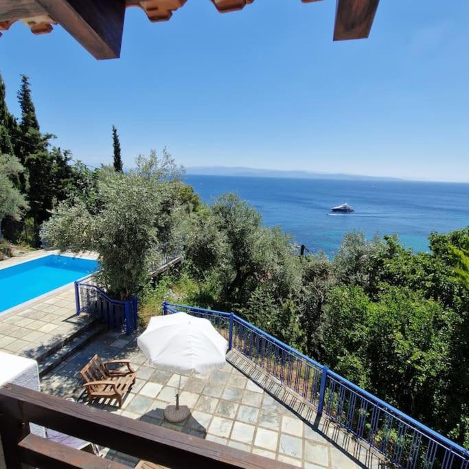 Panorama Villa with Pool and Beach Access, Skiathos Town (updated ...