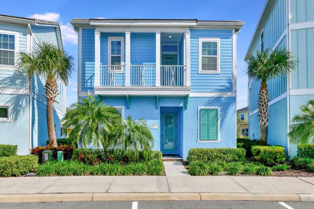 Sky Blue And Palm Trees Cottage Near Disney With Margaritaville Resort ...