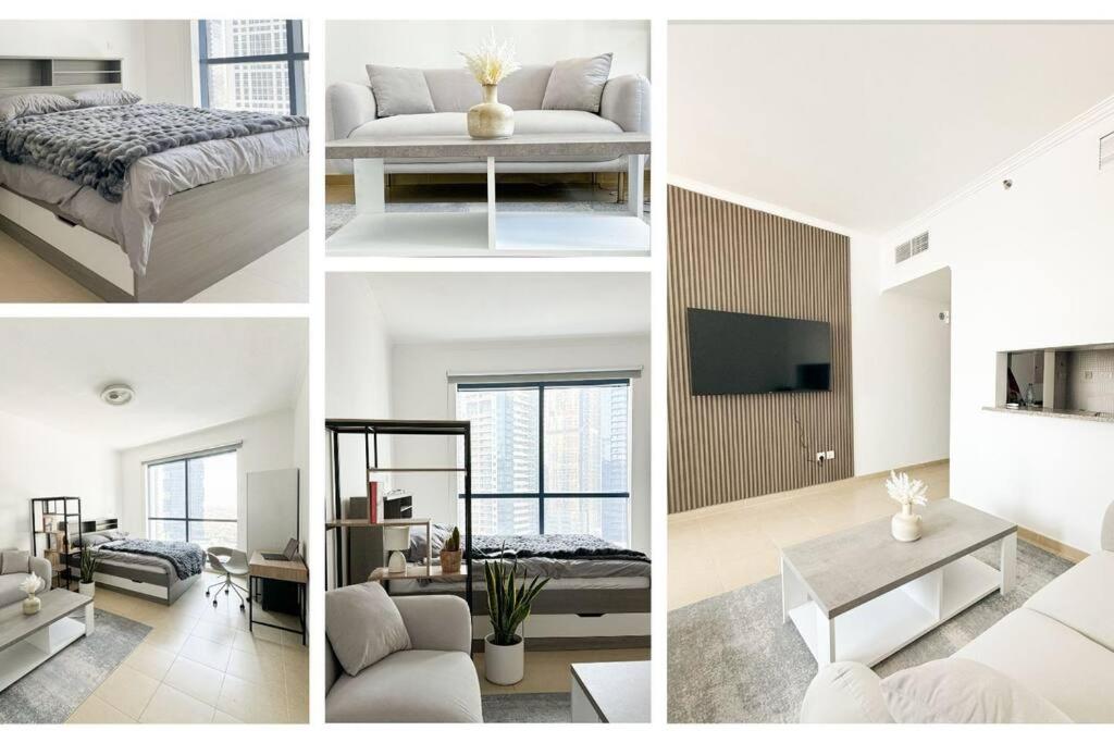 Cosy Modern Studio with Lake View and Rooftop Pool in JLT Dubai, Dubai ...