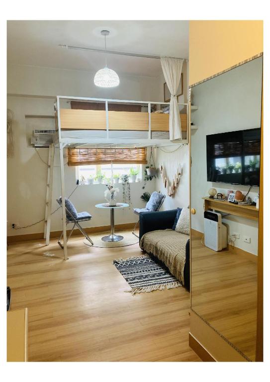 Bohemian Inspired Studio Unit1 at Trees Residences, Manila (updated ...