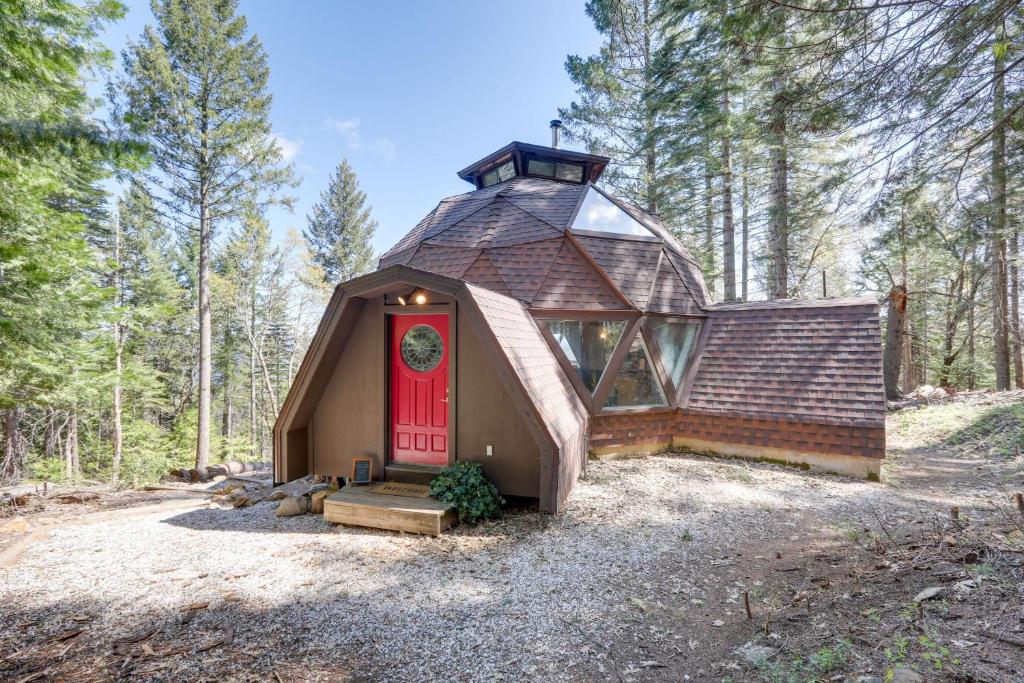 Off-Grid Geodesic Dome Nevada City House with Views, Nevada City ...