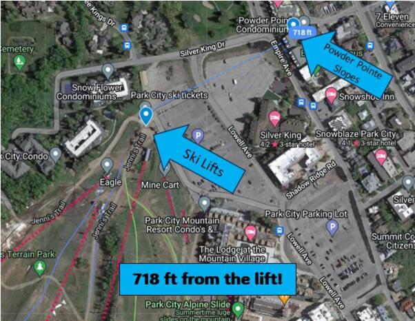 Slope-side at PCMR, Fireplace, Amazing location, Hot tub, Three Kings ...