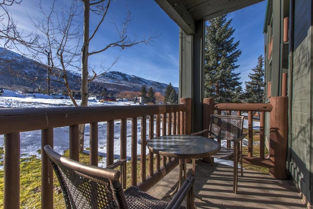 Slope-side at PCMR, Fireplace, Amazing location, Hot tub, Three Kings ...