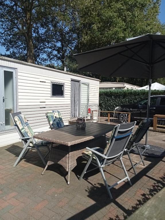 Gezellige, knusse, Stacaravan Banjer, Schoonloo (aktualisierte Preise ...