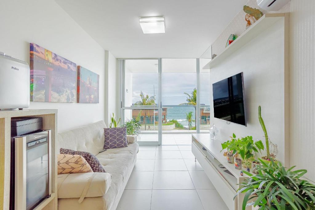 BR11 Apartamento 1 Suíte, Pé Na Areia, Edifício Expresso 2222 - Barra ...