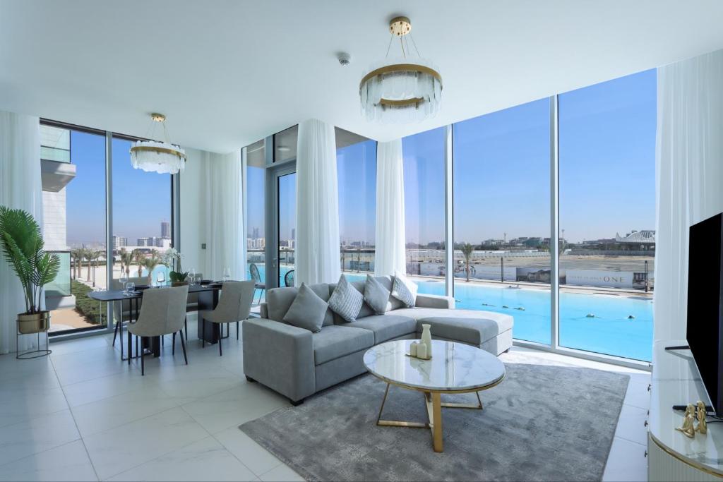 Lagoonview 2BR District One, Dubai (updated prices 2025)