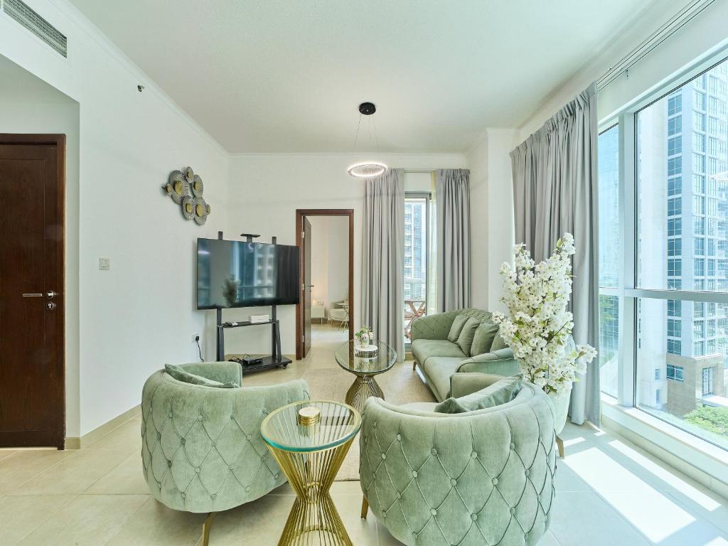 Golden homes burj Residences Tower 05 1BR CITY VIEW Near Dubai mall ...