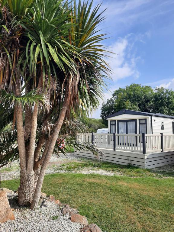 Luxury 6 berth caravan with full wrap around decking, Newquay (updated ...