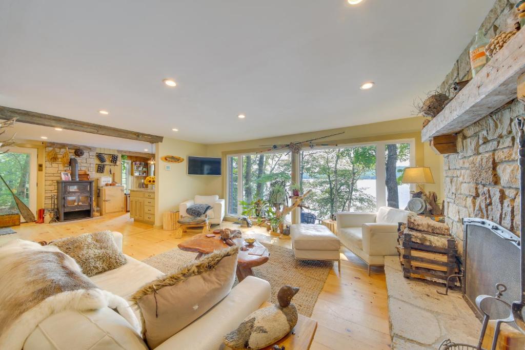 Beautiful Embden Pond Cabin with Dock and Kayaks!, Embden (updated ...