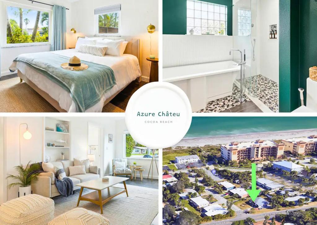 Steps from the Beach & 3 miles to Cruise Ports!, Cocoa Beach (updated ...