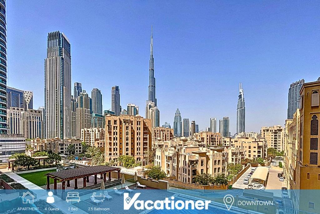 Bellevue Tower 1 - Two Bed with Burj Khalifa View, Dubai (bijgewerkte ...