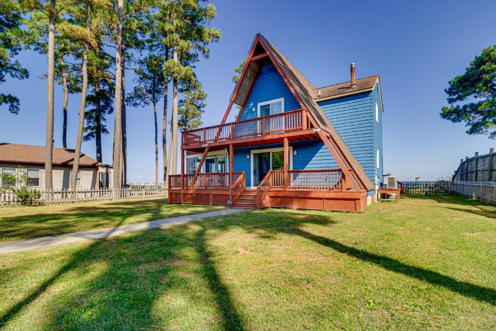 Beachy Maryland A-Frame Steps to Chesapeake Bay!, Ridge (updated prices ...