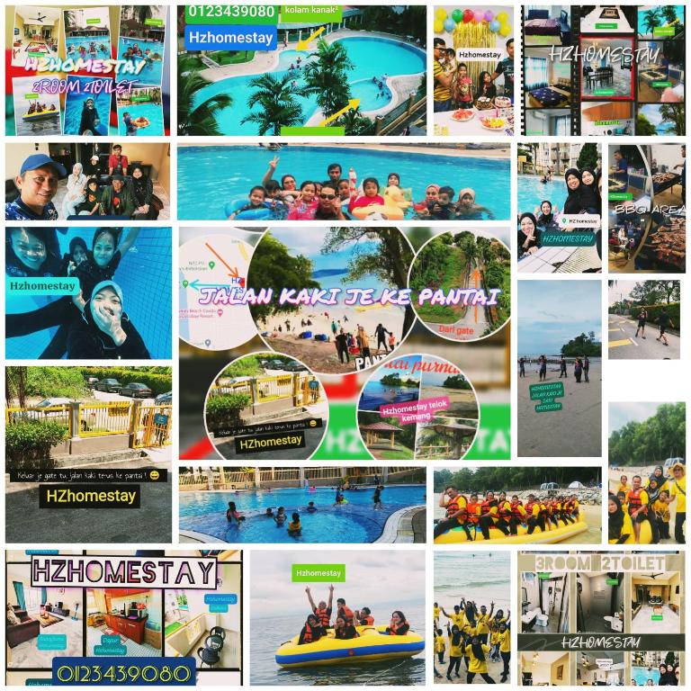 Ocean view resort telok kemang walking beach,MUSSLIM ONLY,FREE WIFI ...