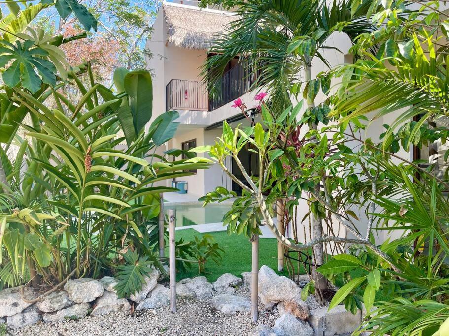 Exotic villa for 10 people with cenote-style pool, Tulum Pueblo ...
