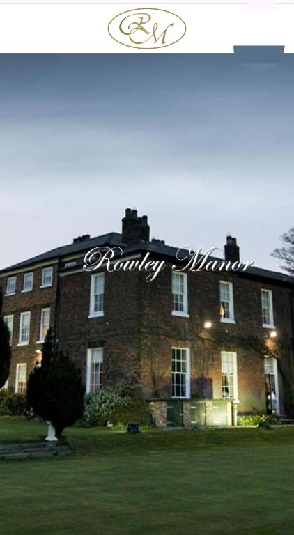 Rowley Manor hotel, Little Weighton (updated prices 2025)