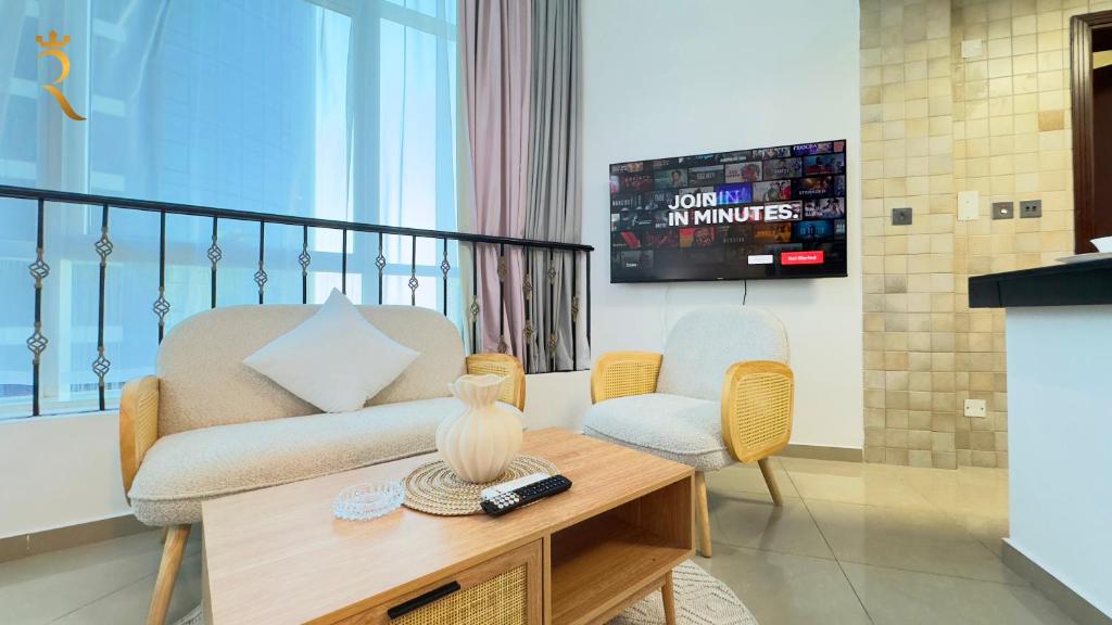 Stunning Views Luxe Studio for 2 - Stylish Stay in Al Reem Near Reem ...
