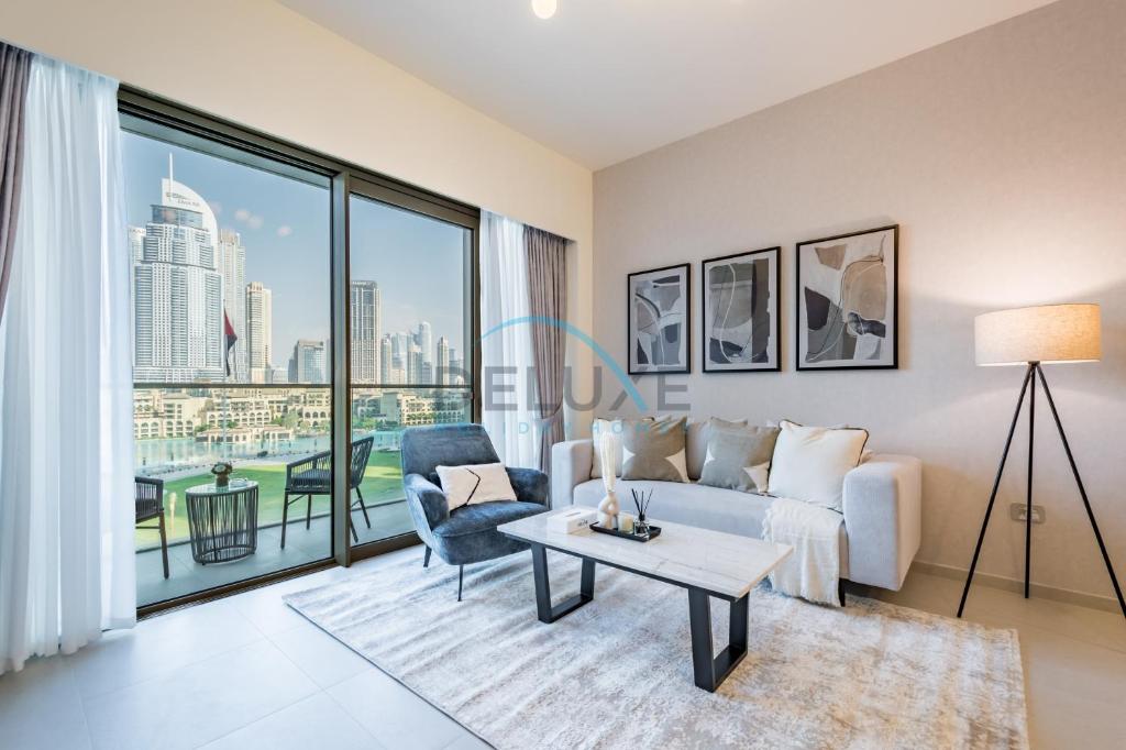 Stunning 2BR Apartment with Dubai Fountain Views at Grande, Downtown ...