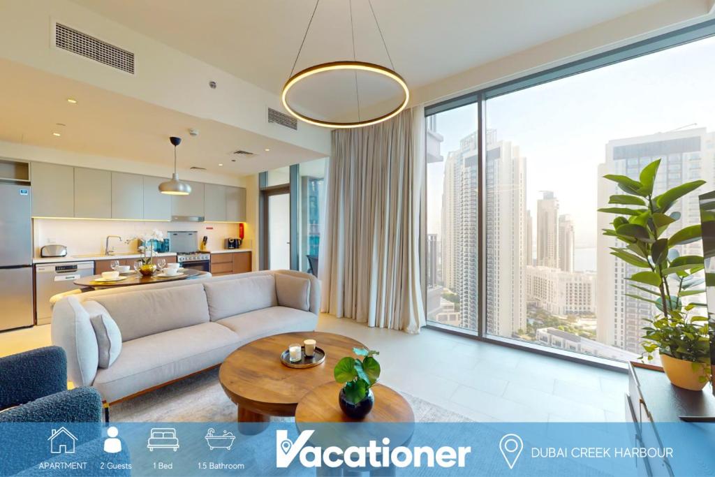 Creek Rise Tower 1 - One Bedroom with Creek View, Dubai (updated prices ...