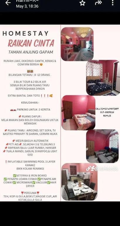 Homestay Raikan Cinta, Melaka (updated prices 2025)