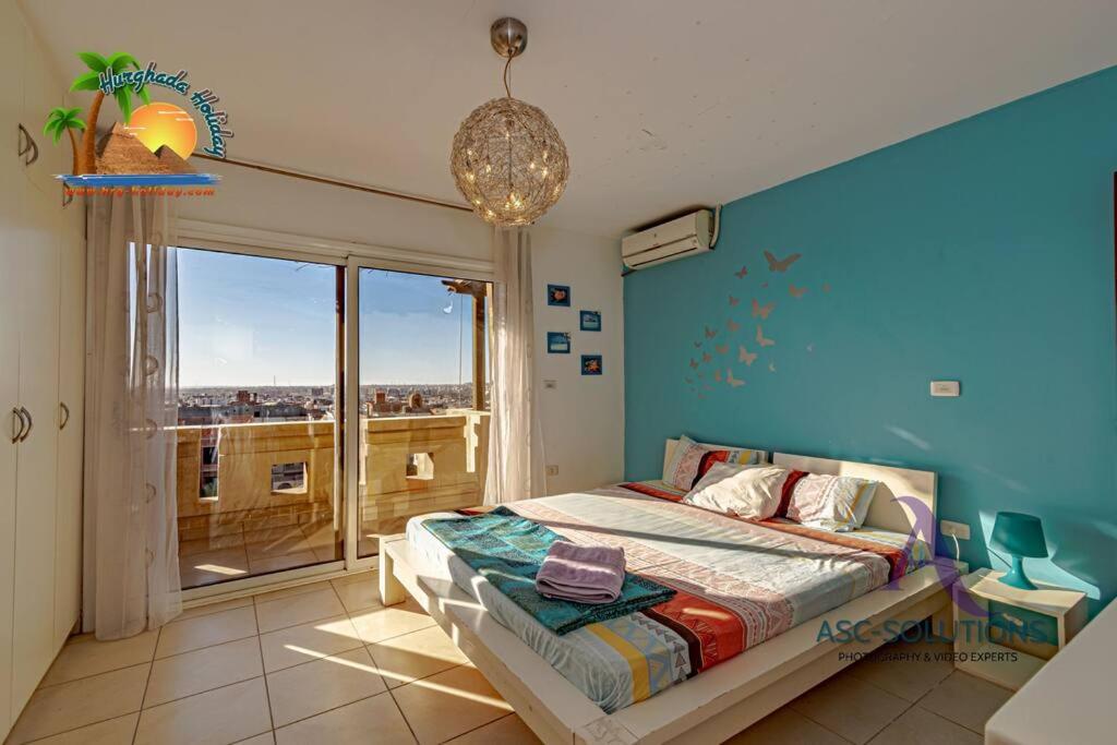1Bedroom Apartment with Stunning Views Private Terrace Hadaba Hurghada ...