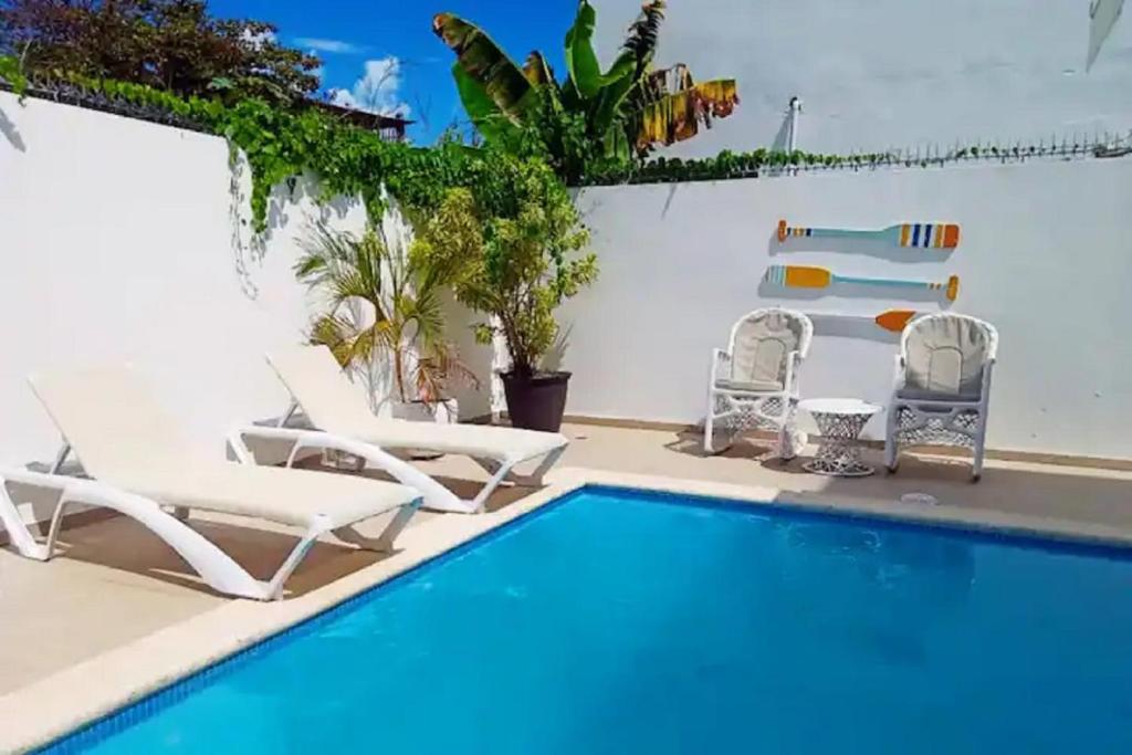 Villa Sol Quatro with private pool and near beach, San Felipe de Puerto ...