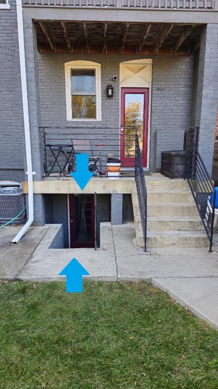 English Basement Outside