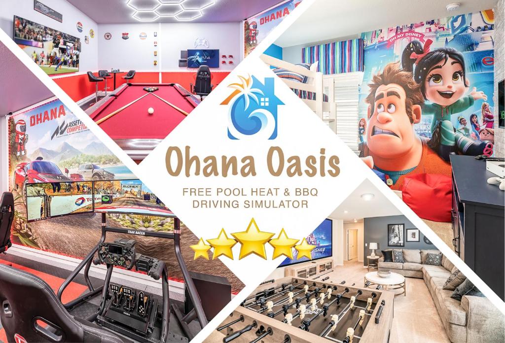 Ohana Oasis - Brand New Villa with Race Simulator, Davenport (precios ...