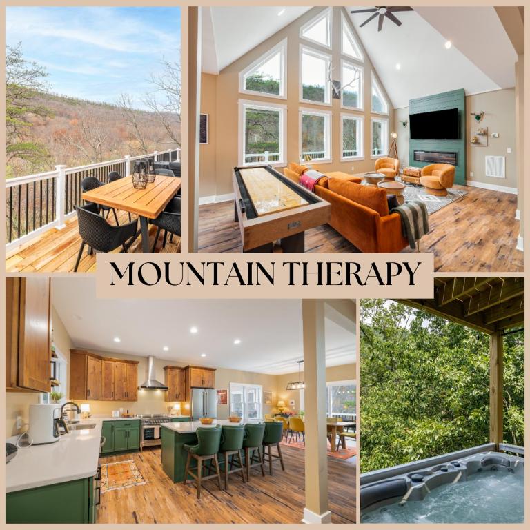 Luxe Lodge Designer Decorated Hot Tub Slope Views, McGaheysville ...