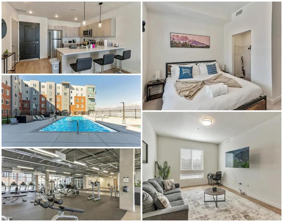 Mins to Heart of Draper - King Bed - Hot Tub - Gym, Draper (updated ...