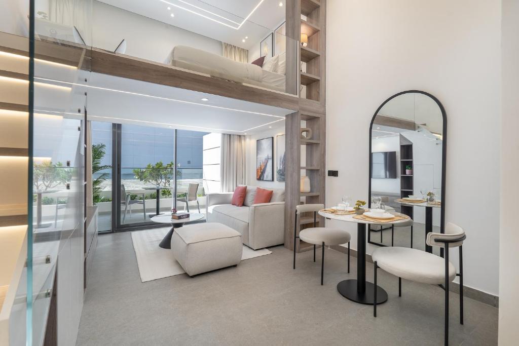 Trendy Loft Studio in Oxford Terrace JVC, Dubai (updated prices 2025)