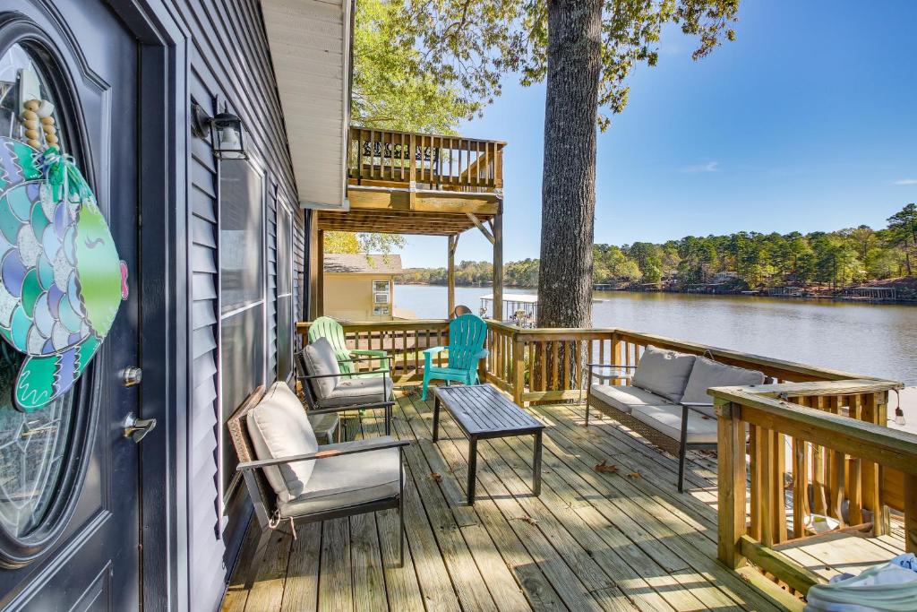 Lakefront Home with Swim Dock in Hot Springs, Hot Springs (updated ...