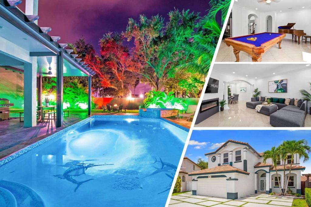 Luxe Villa 5BR I Pool Jacuzzi Fire Pit Piano, Miami (updated prices 2024)