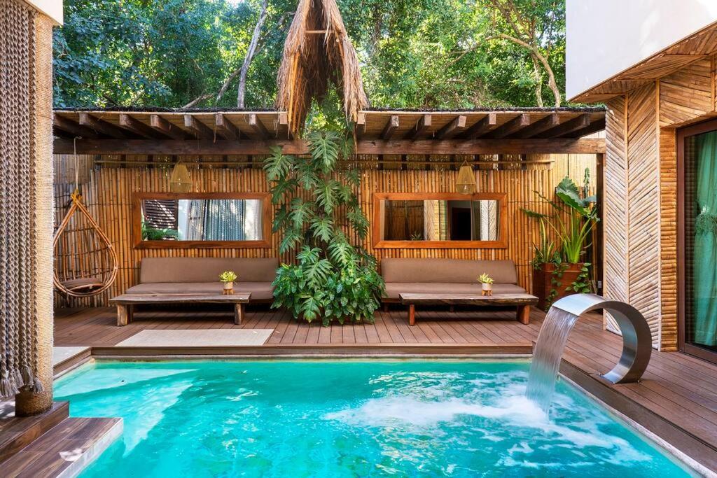 Wonderful 5BR Tulum Style Villa with Jacuzzi & Pool, Tulum (tarifs ...