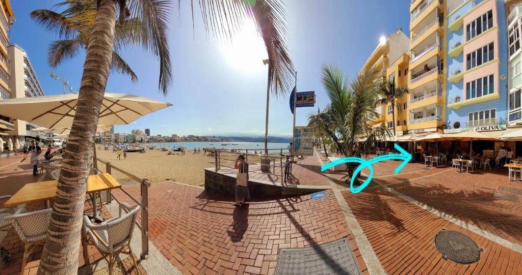 Casita Canaria Playa Beachfront Access & Lateral Ocean View With ...