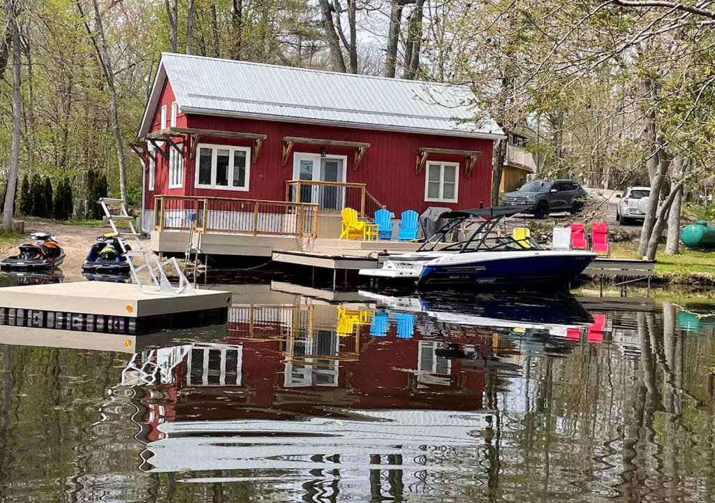 Enjoy your own Nordic Spa Getaway on Stoney Lake, Crowes Landing ...