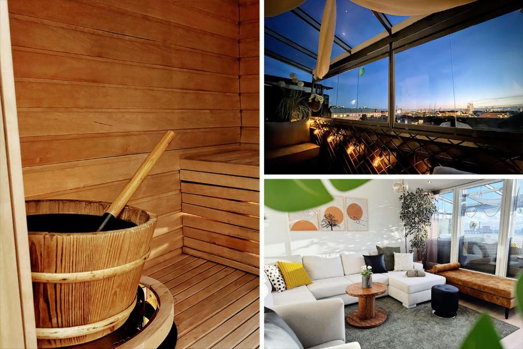Central Skyroom - Sauna, Family-Friendly & City Skyline Views, Helsinki ...