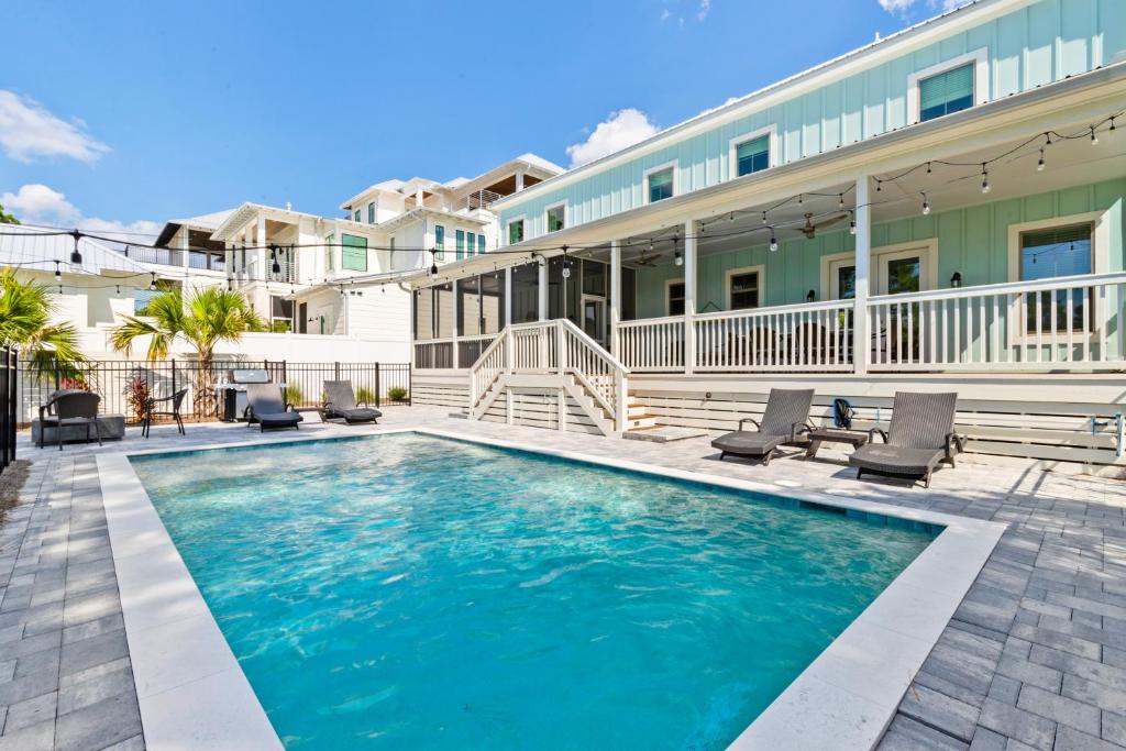 Pool, 30A, Fire Table, Gourmet Kitchen, Luxury, Santa Rosa Beach ...