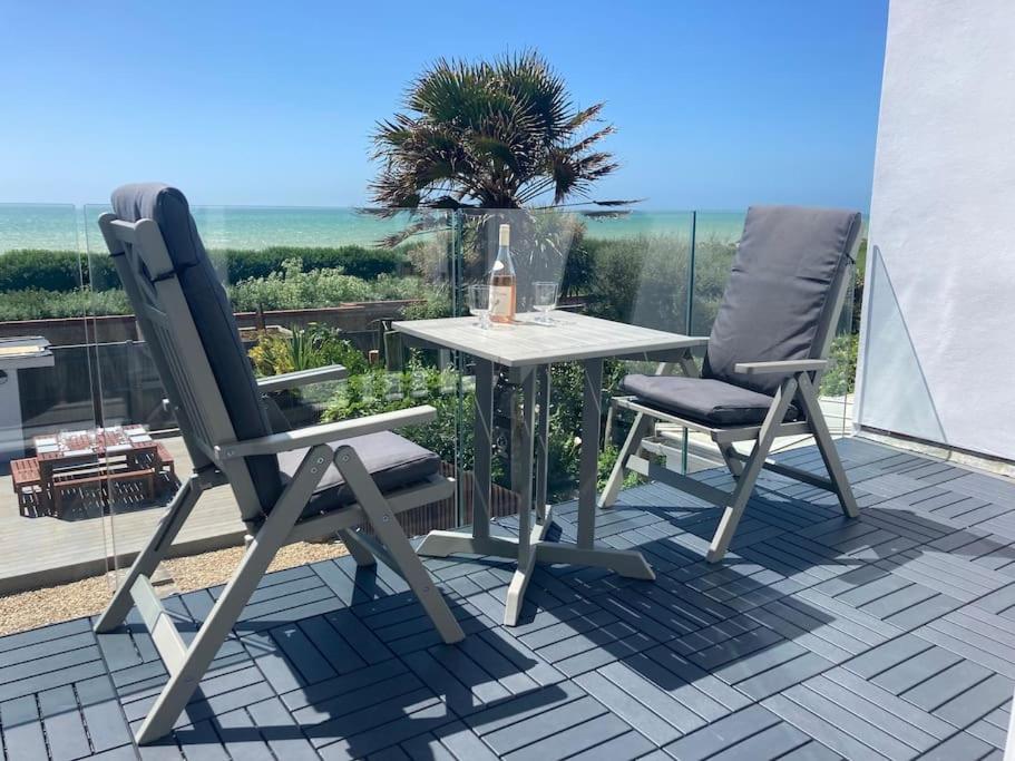 On the Beach! Stunning, newly refurbished, beach-house, Rustington ...