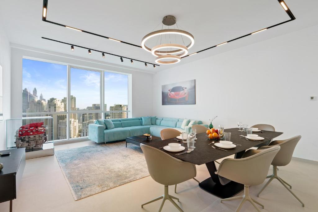 Ferrari Inspired Modern 3BHK with maids room and Full Sea View, Dubai ...