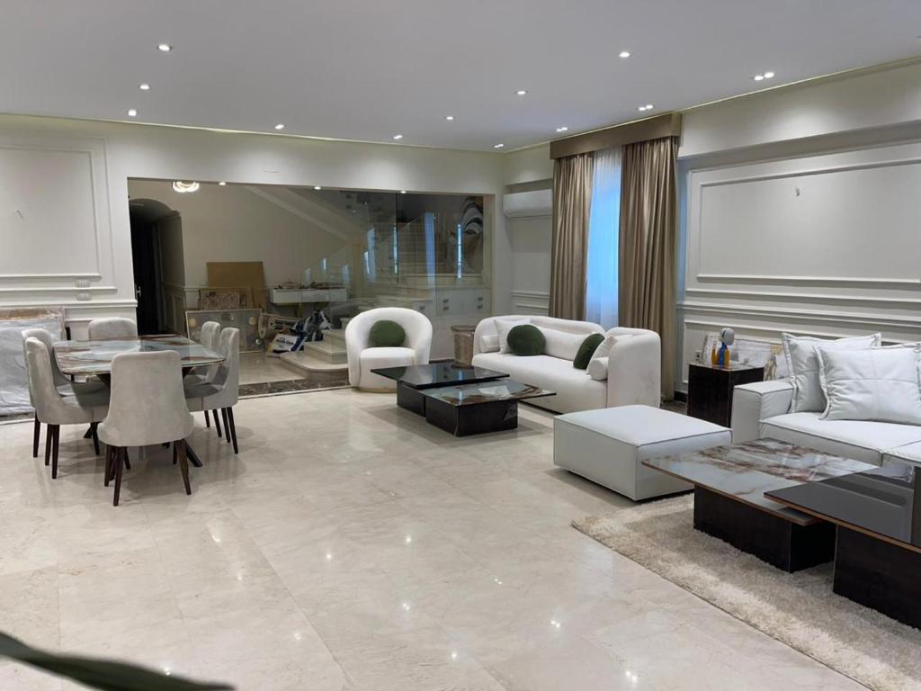 twin house in west golf compound fifth settlement royal residence ...