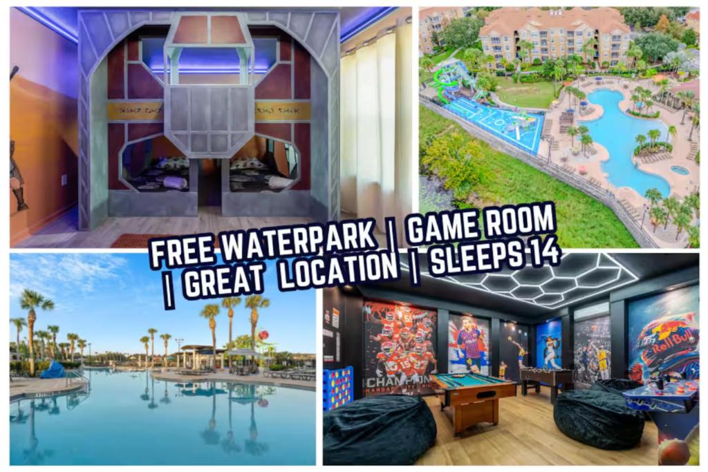 Disney THEMED HOME, PRIVATE HEATED POOL, COMMUNITY WATERPARK, Orlando ...