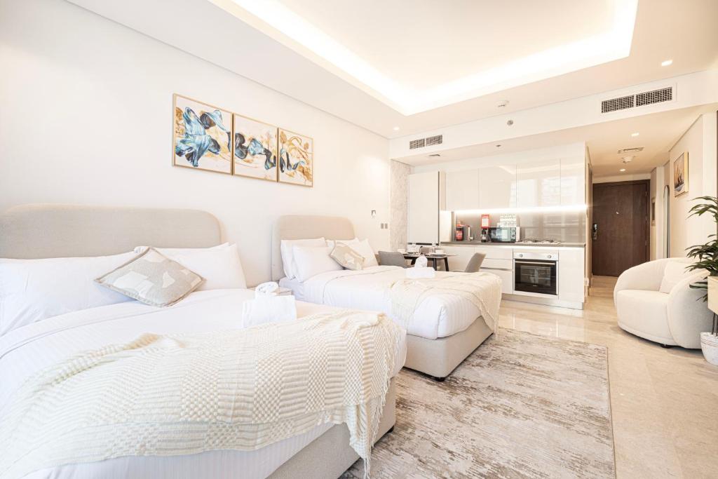 Outstanding New Studio With 2 Double Beds,In Downtown, Dubái (precios ...