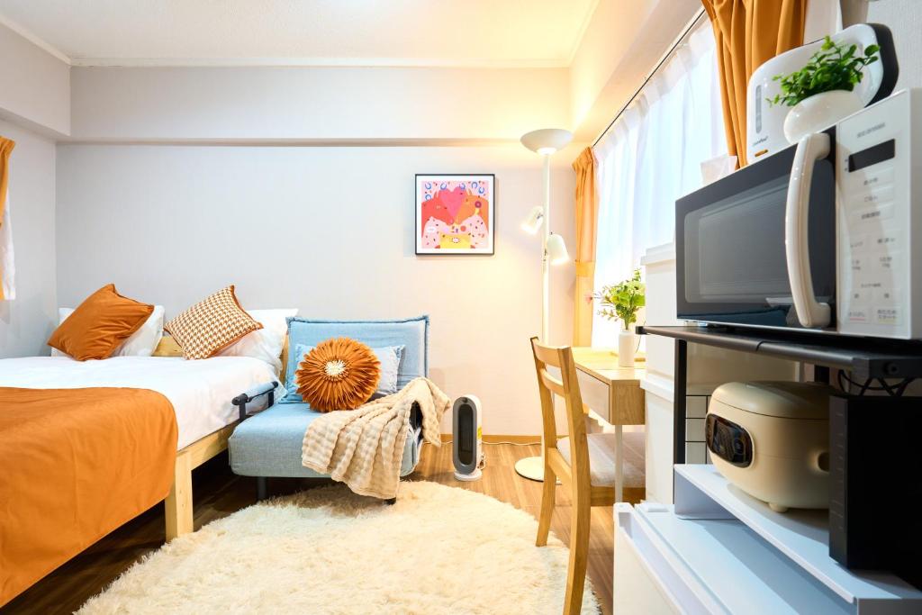 O-Yamanote Line shinjuku 高田馬場 5mins walk Guest House! New open! 高速Wi-fi! Waseda, Tokio ...