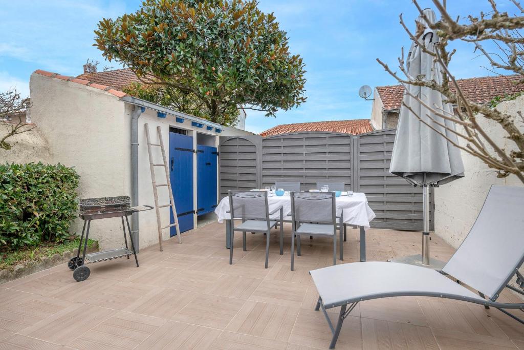 Plage a 200m, maison mitoyenne de plain-pied, 4 pers, La Bernerie-en ...