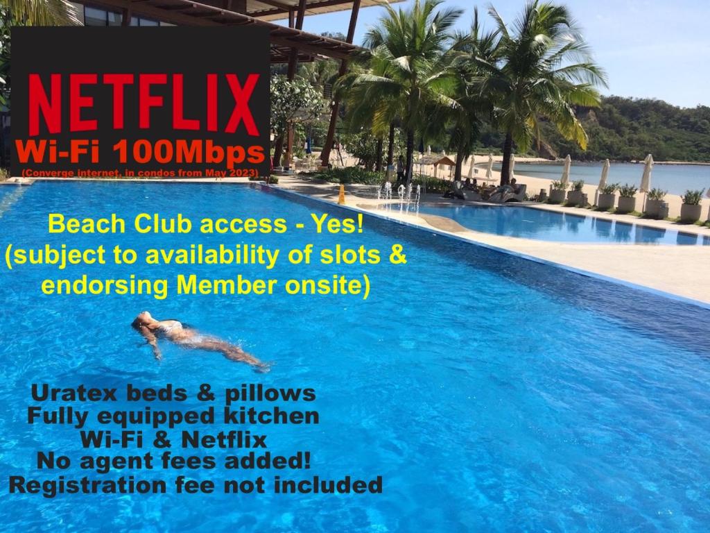 Beach condos at Pico de Loro Cove - Wi-Fi & Netflix, 42-50''TVs with ...