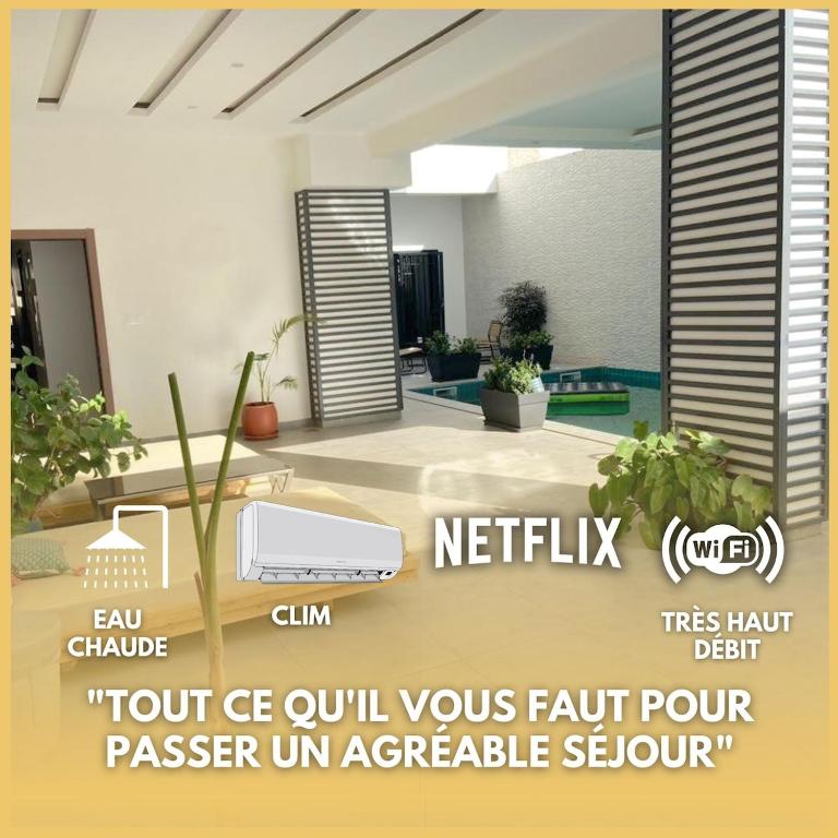 F2 Chic à Dakar Mermoz - Luxe & Comfort, Dakar (tarifs actualisés, 2025)