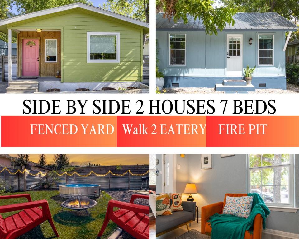 SXSW at Side-by-Side Houses in Downtown Walk to 6th St & Dining, Austin ...